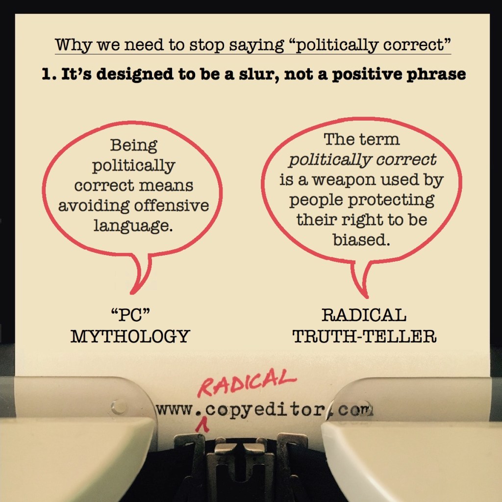Part 1: Where Did “Politically Correct” Come From? – Radical Copyeditor