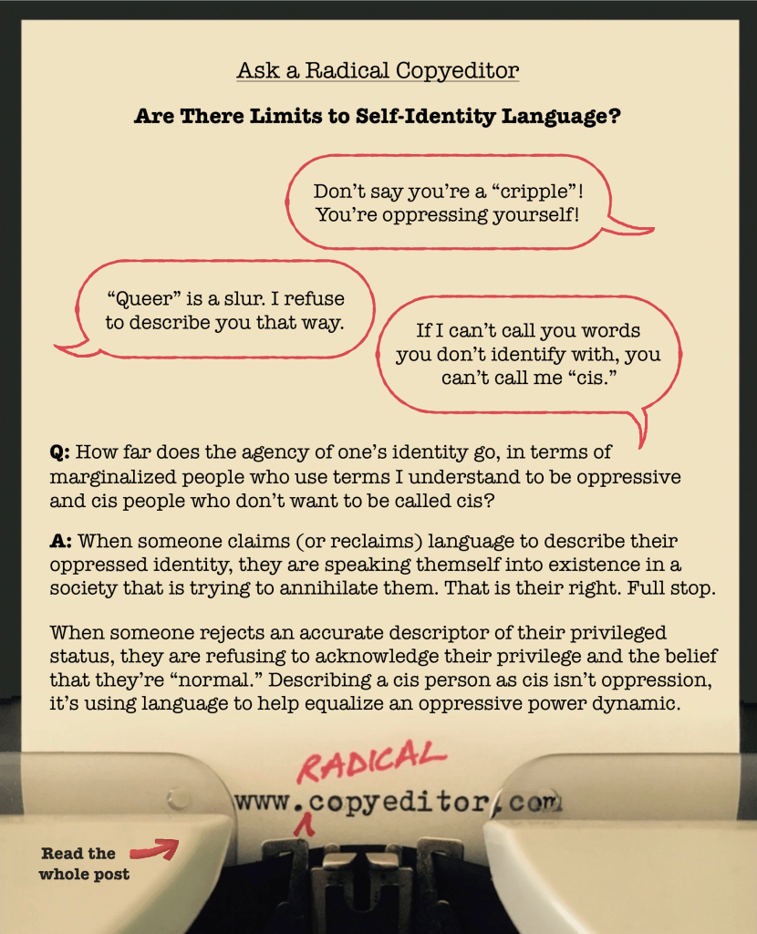 The Radical Copyeditor’s Style Guide for Writing About Transgender ...